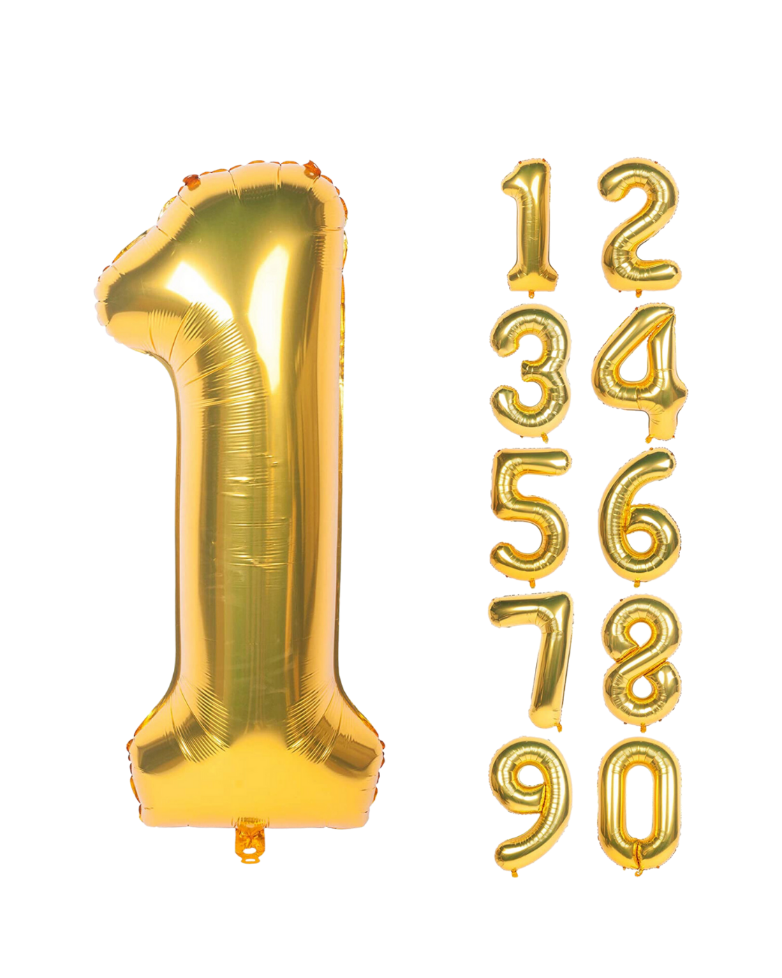 34" Number Balloons – Peppy Luna